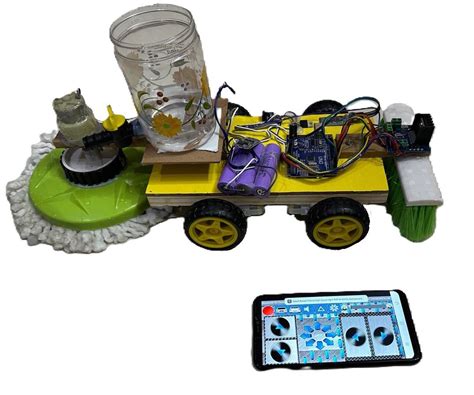 Smart Mopping Robot 4 Wheels Sr Robotics