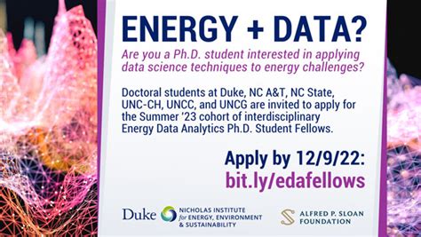 Doctoral Students Cross Train To Advance Data Driven Energy Solutions