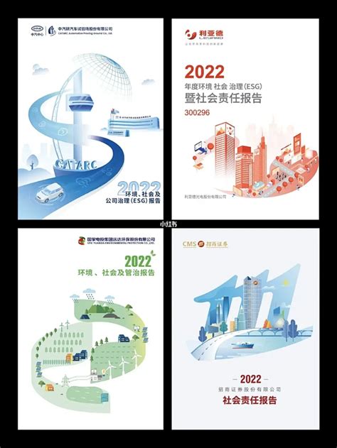 2022企业社会责任报告封面设计参考