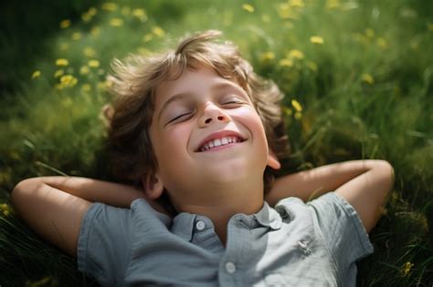 어린 소년의 초상화 무료 사진