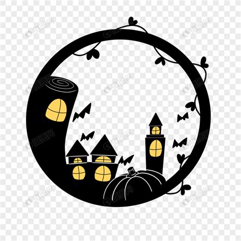 할로윈 악마 성 Png 일러스트 무료 다운로드 Lovepik