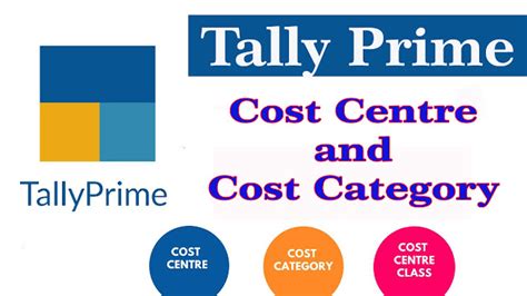Cost Centre And Cost Category In Tally Prime Ad Computer Campus