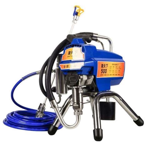 무브러시 고압 에어리스 분무기 페인트 분무기 라텍스 페인트 강철 구조물 색상 강철 타일 단열 코팅 Aliexpress