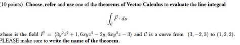 solved 10 points choose refer and use one of the theorems