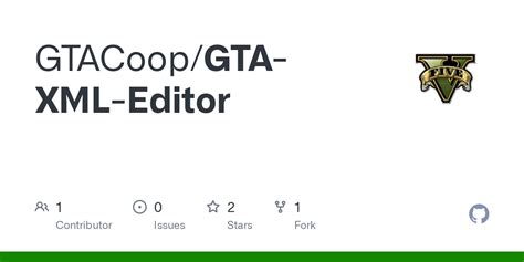 GitHub GTACoop GTA XML Editor