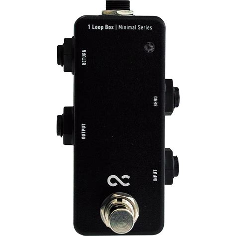 One Control Minimal Ab Box Passive Switchable Loop Pedal Musicians Friend
