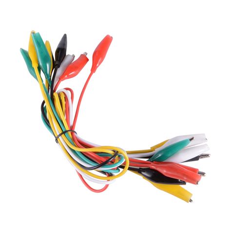 10pcs Clips Electrical Diy Test Leads Alligator Do Vicedeal