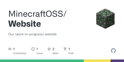Github Minecraftoss Website Our Work In Progress Website