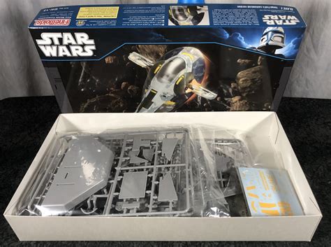 Fine Molds Star Wars 1144 Scale Jango Fetts Customized Firespray Class Slave I Plastic Model