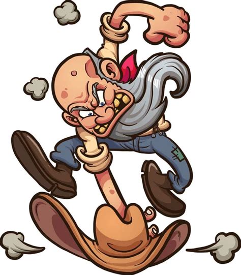 Old Dwarf Miner Stock Vector Image By ©memoangeles 23801925