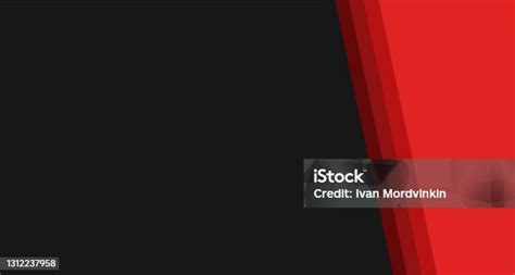 추상적 인 빨간색 배경입니다 모서리에 대각선 줄무늬 현대적인 간결한 디자인 미니멀 한 스타일 0명에 대한 스톡 벡터 아트 및 기타 이미지 Istock