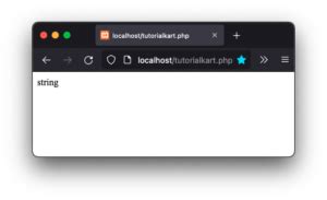 How To Get The Type Of Variable In Php