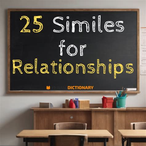 25 Similes For Relationships