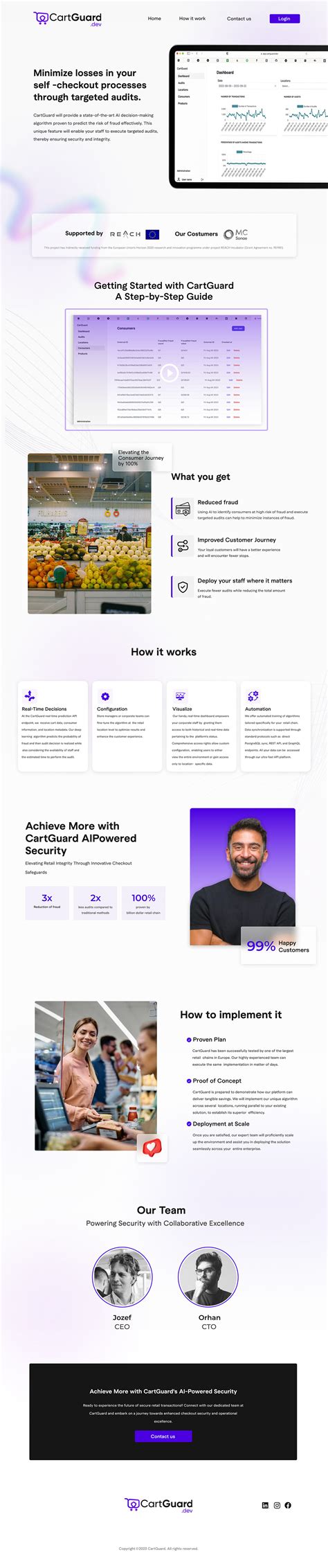 Saas Landing Page UI UX Design Website Design On Behance