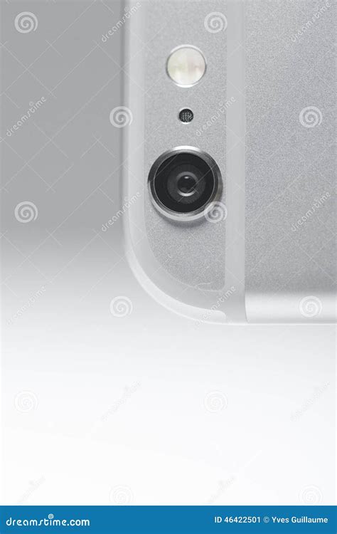 Iphone Camera Lens Macro Shot Stock Image Image Of Luxury Gadget 46422501