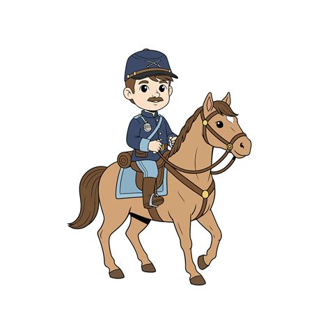 Dibujos Animados Soldado Caballo Imagen Gratis En Pixabay
