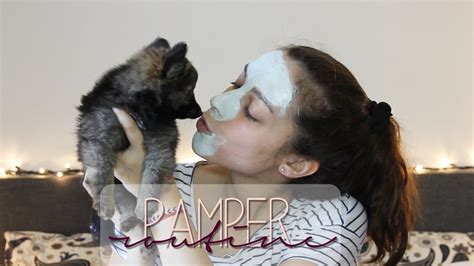 Pamper Routine Youtube
