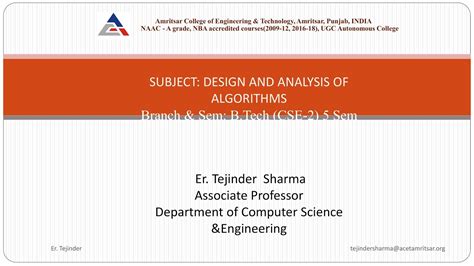 Daa Lecture Dated 7 Sept Youtube