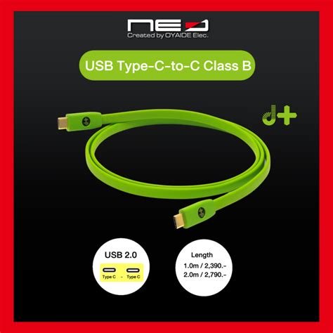 Neo™ Created By Oyaide Elec D Usb Type C To C Class B Th