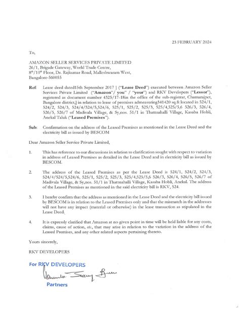 Blr7 Landlord Declaration Letter Pdf
