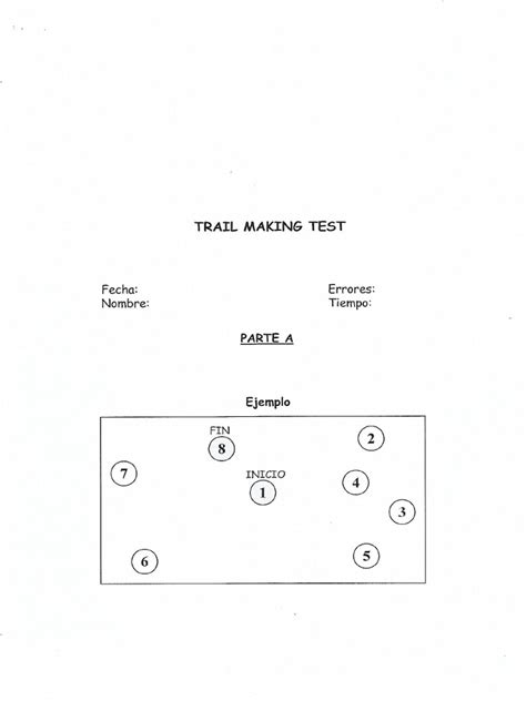 2 Trail Making Test Protocolo Pdf
