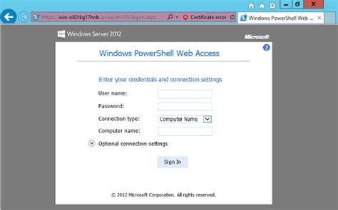 How To Use Powershell Web Access To Manage Windows Server