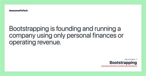 Bootstrapping Awesomefintech Blog