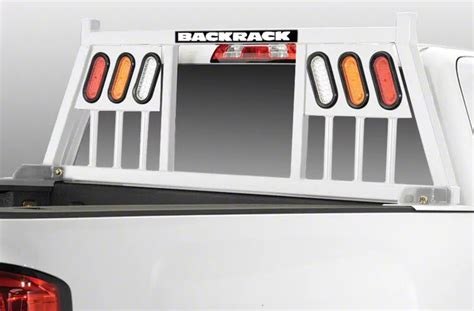 Backrack Ram 1500 Three Light Headache Rack Frame White 148tlw 02 24