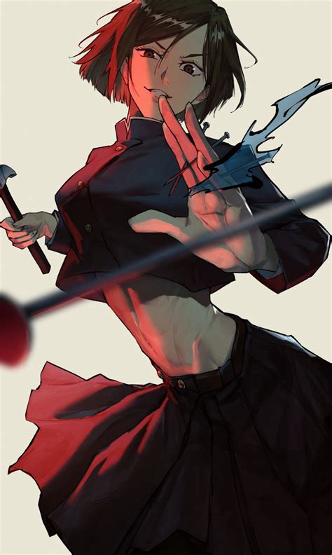 Madoro Q Kugisaki Nobara Jujutsu Kaisen Absurdres Commentary