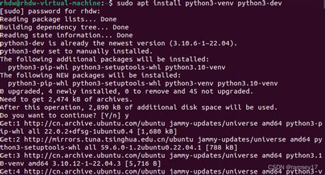 Ubuntu系统安装python虚拟环境ubuntu Python Csdn博客 Ubuntu系统安装python虚拟环境ubuntu Python Csdn博客