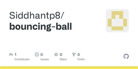 Github Siddhantp Bouncing Ball