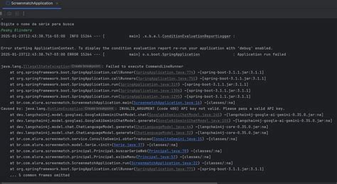 Dúvida Erro Na Busca De Uma Série Java Persistência De Dados E Consultas Com Spring Data
