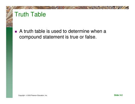 Solution Truth Tables For Negation Conjunction And Disjunction