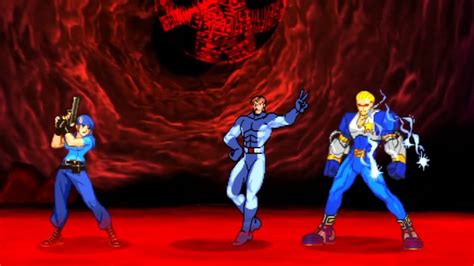 Marvel Vs Capcom 2 Jill Iceman Captain Commando Expert Difficulty Playthrough Youtube