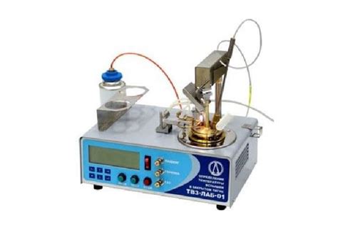 Аппарат ТВЗ ЛАБ 01 для определения температуры вспышки в закрытом тигле заказать в Алматы с