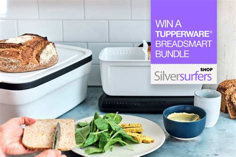Win A Tupperware® Breadsmart Bundle Silversurfers Prize Draw