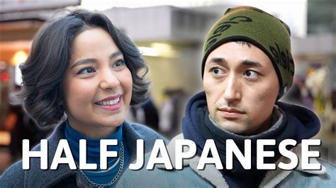 Whats It Like Being Half Japanese In Japan Street Interview Youtube