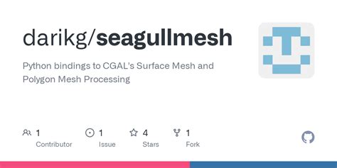 Github Darikgseagullmesh Python Bindings To Cgals Surface Mesh And