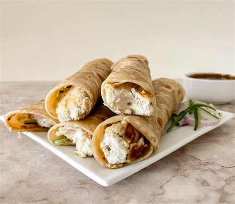 Chicken Malai Boti Roll