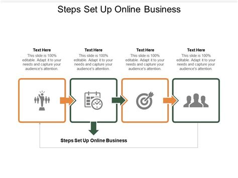Steps Set Up Online Business Ppt Powerpoint Presentation Portfolio