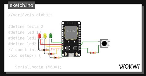 040823 Switch Case Base Wokwi Esp32 Stm32 Arduino Simulator