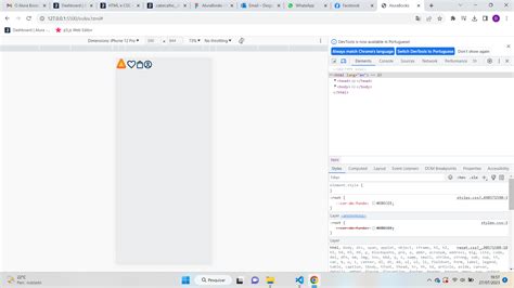 Fiz Todos Os Passo A Passo E Minha Página Web Não Aparece Como Deveria