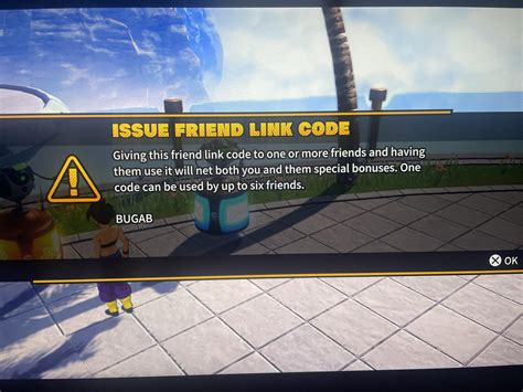 friend link codes r dragonballthebreakers