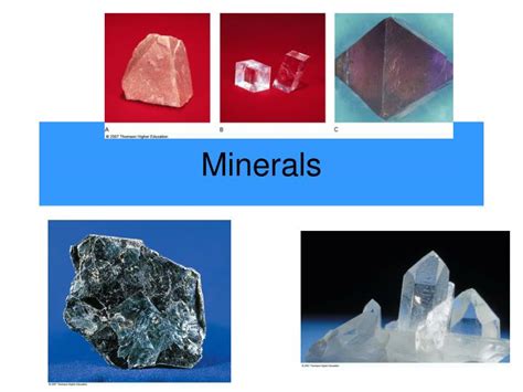 PPT Minerals PowerPoint Presentation Free Download ID 1442736