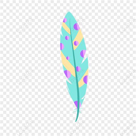 녹색 노란색 다채로운 여러 가지 일러스트 빛깔의 손으로 그려진 된 클립 아트노랑새 깃털 Png 일러스트 무료 다운로드 Lovepik