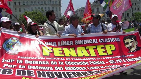 Fenate Sindicato Fundado Por Pedro Castillo Evalúa Paro Nacional De Docentes Por Anulación De