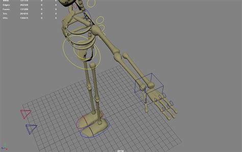 Bones Character Rigged For Maya 3d Model And Animation 3d Model Rigged