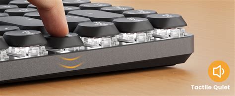 Protoarc Mech K301 Office Keyboard 75 Tactile Quiet Keyboard With Backlit Triple