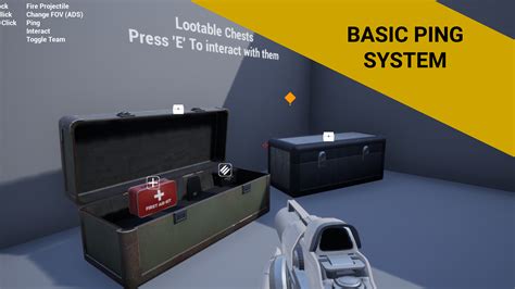 LEAKED GAME ASSETS Basic Ping System