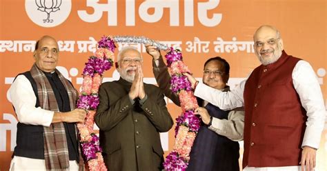विधानसभा चुनाव नतीजे दिखाते हैं कायम है ‘मोदी का जादू कांग्रेस की उम्